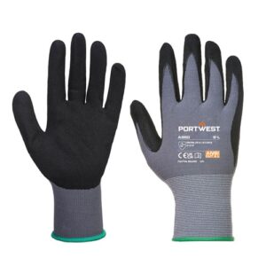 A350 DermiFlex Glove Black Large - Hand Tool House
